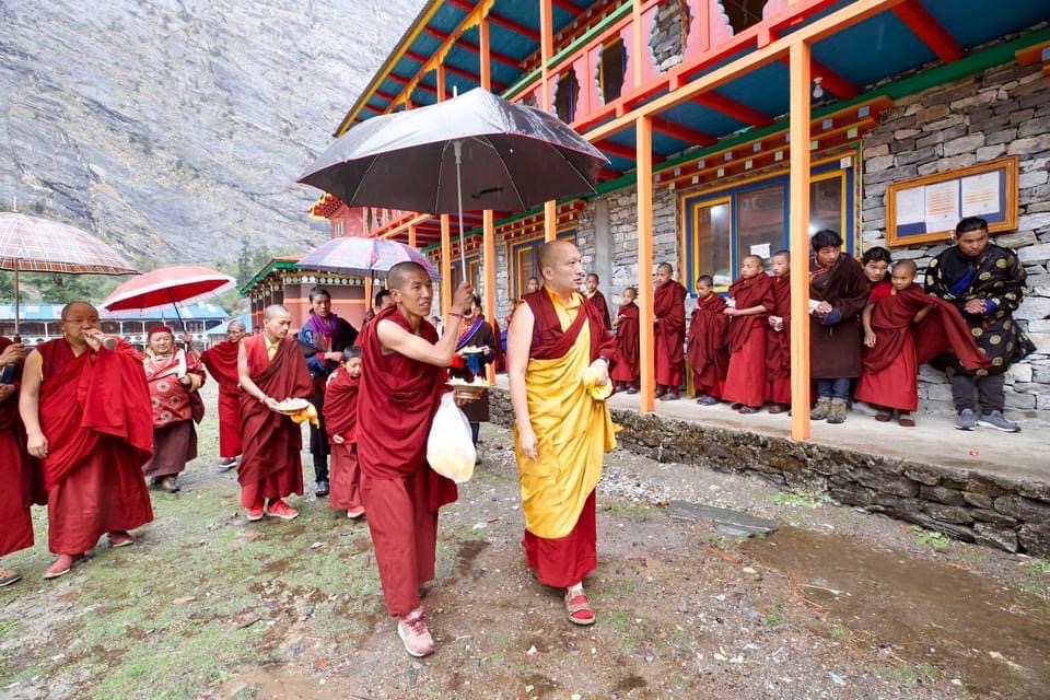 The consecration and opening ceremony of the monks dormitory at our ...