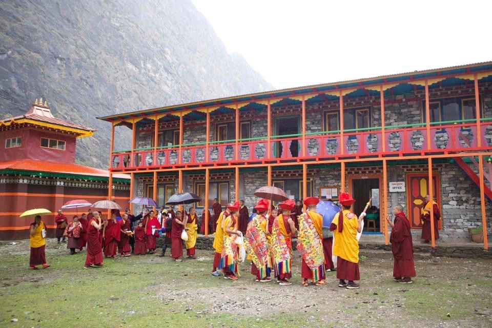 The consecration and opening ceremony of the monks dormitory at our ...